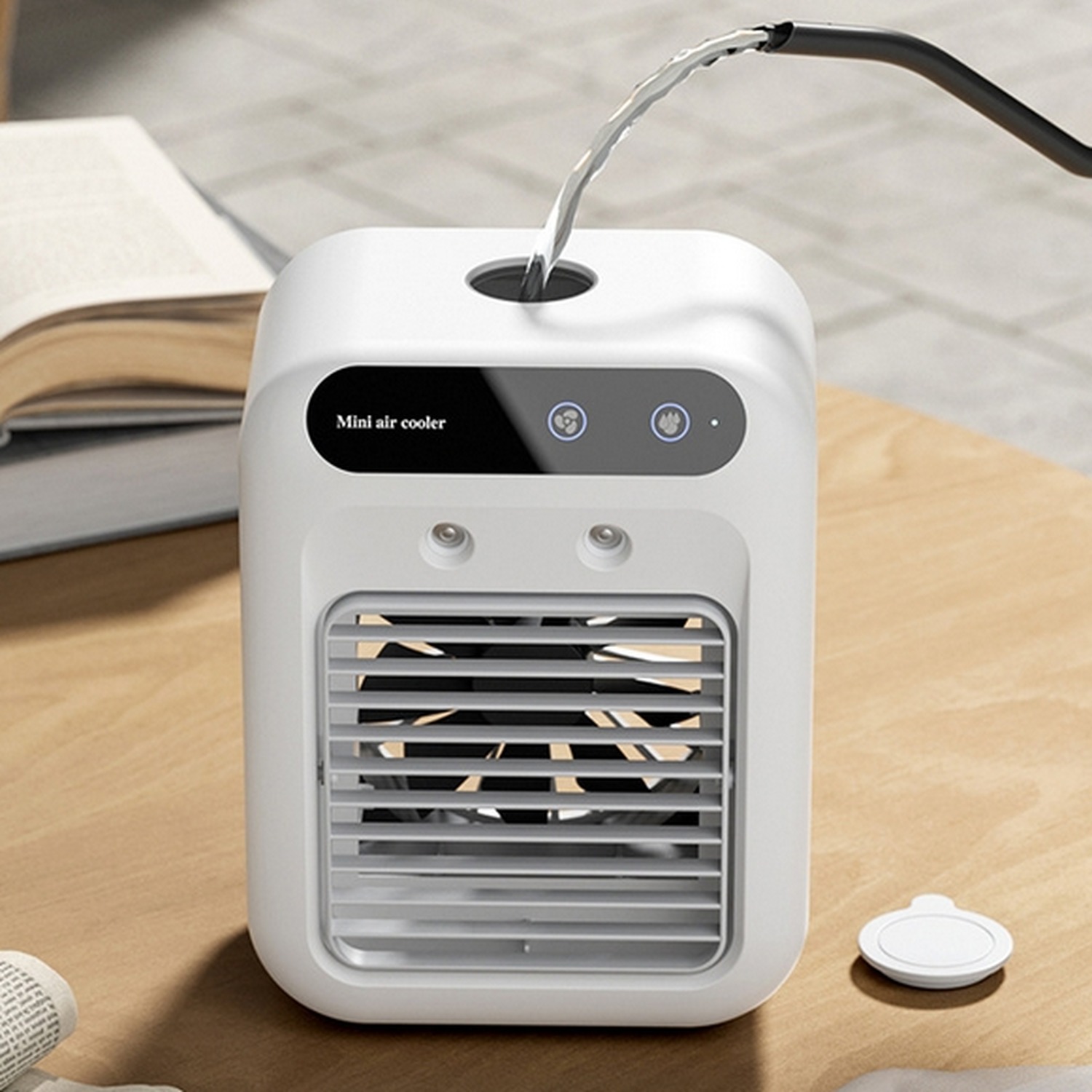 Portable Air Cooler Fan with Water Cooling