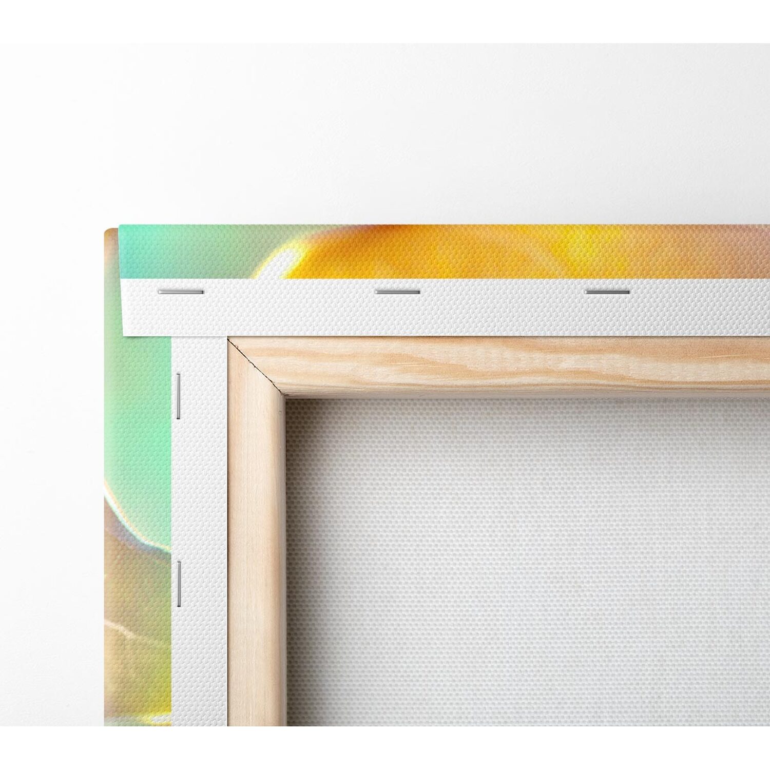 Coloured Leaves Canvas Print Wall Art