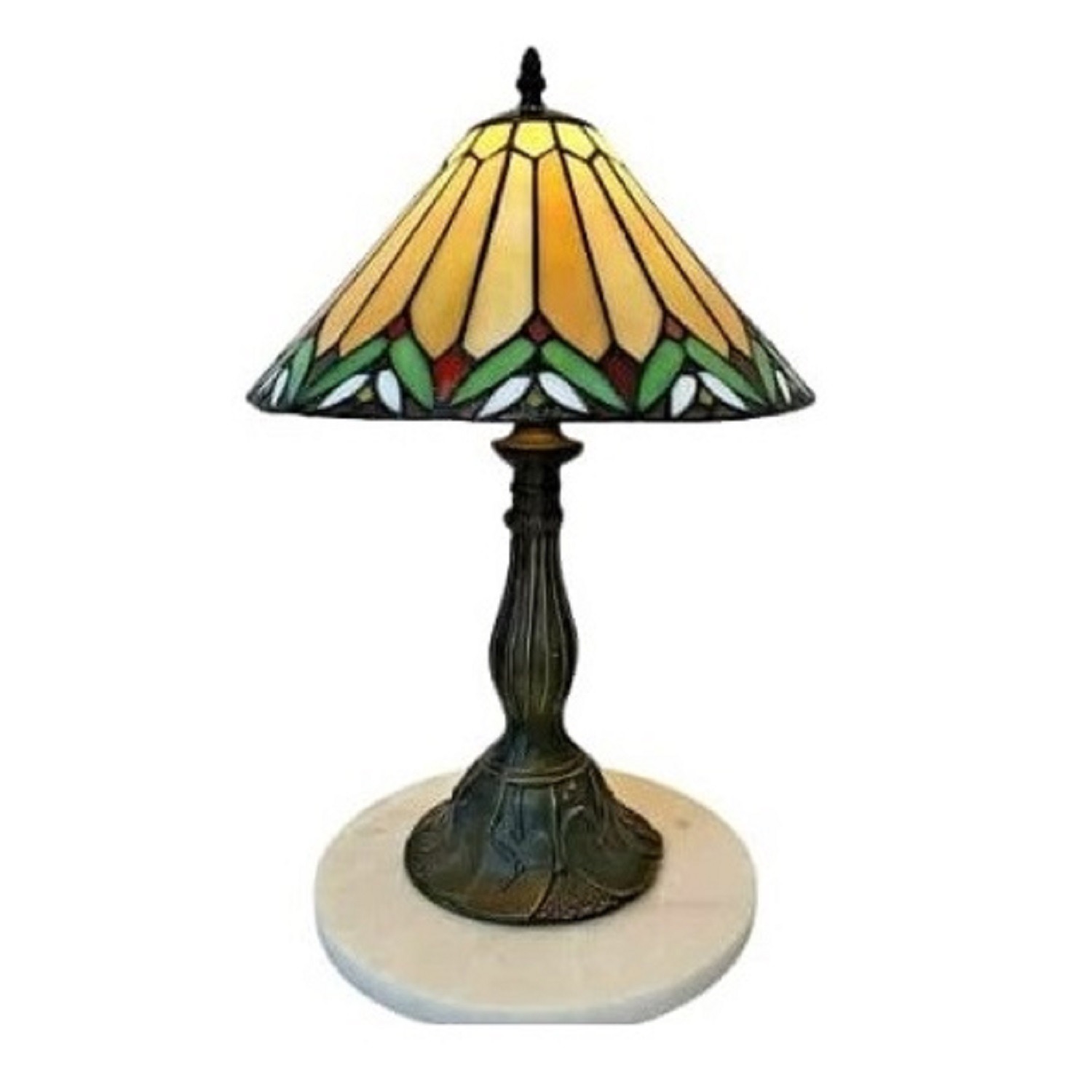 BELOFAY 12 Inches Wide Tiffany Lamps, Stained Glass Handmade Vintage ...