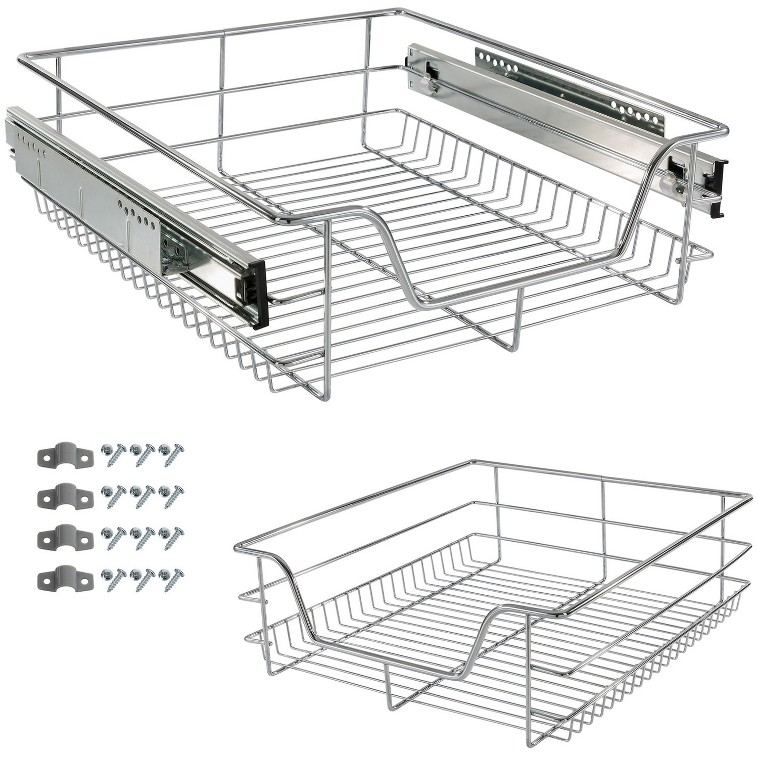 Sliding Drawer For Kitchen Cabinets and Fitted Cupboard