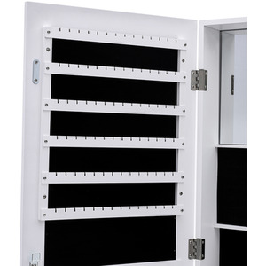 Rotateable Jewelry Storage Cabinet Lockable With Full Screen Dressing ...