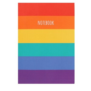 Rainbow A5 Notebook for Journaling And Note-Taking