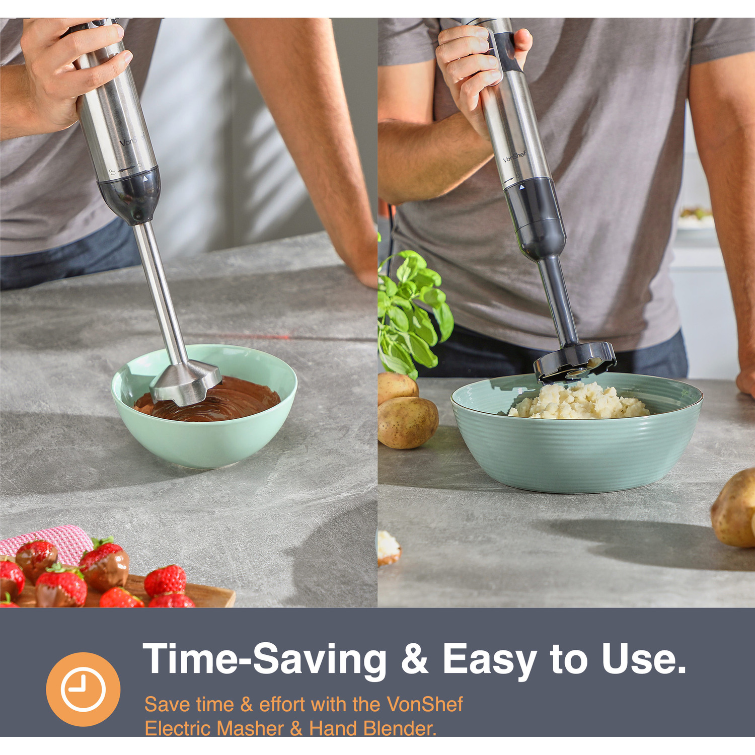 3 in 1 Electric Potato Masher