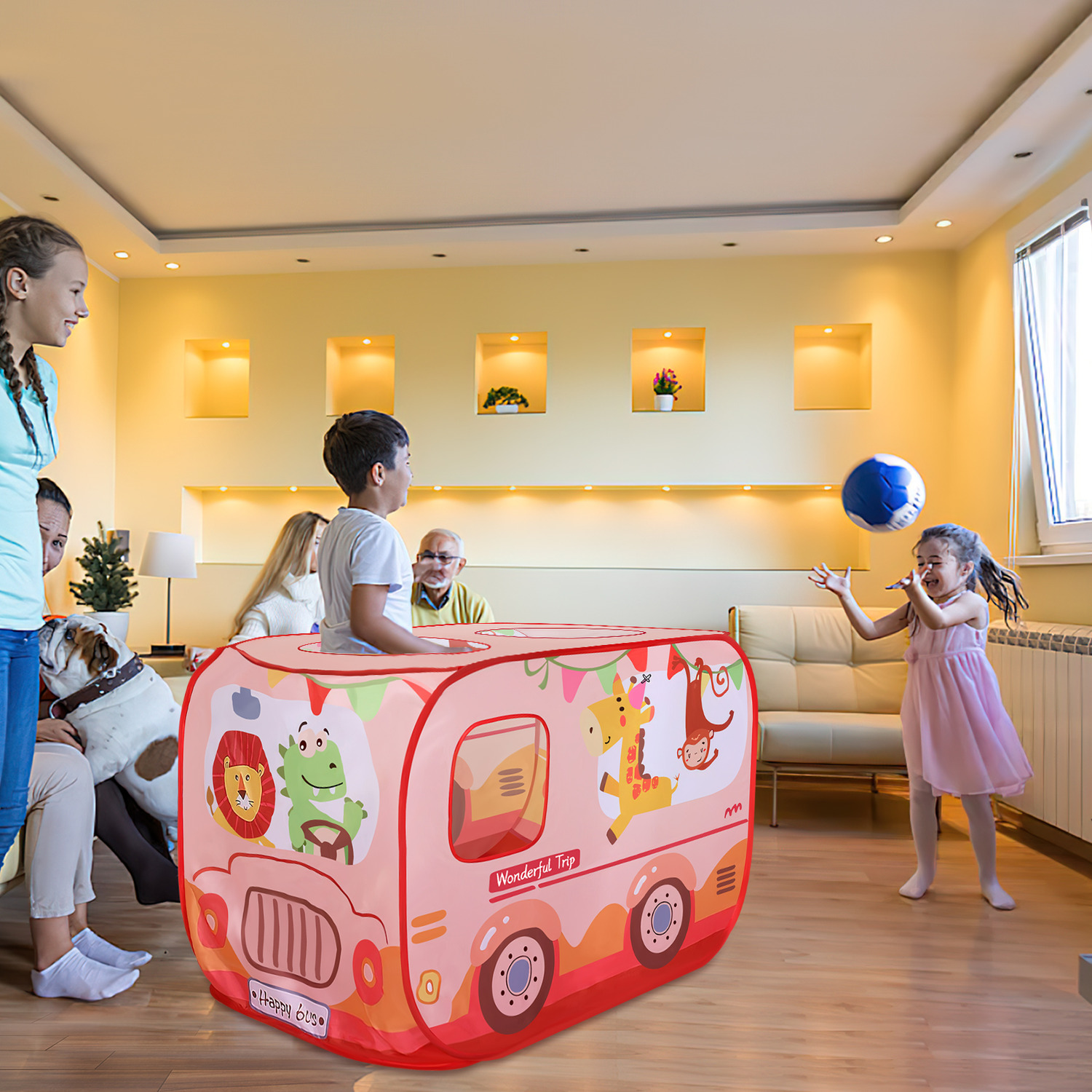 Zoo Theme Playhouse Toddler Tent