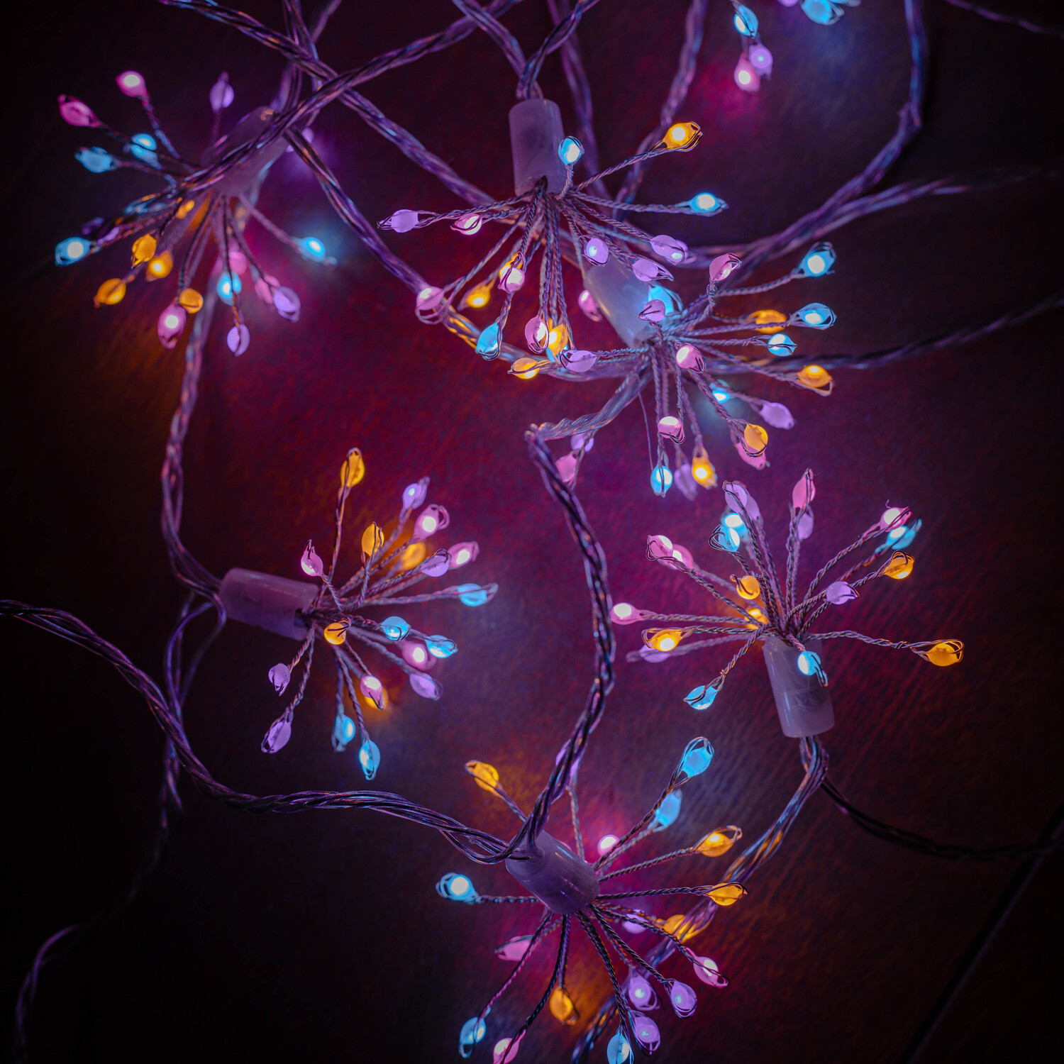 Light up Starburst Multi-Action Christmas Lights with 200 LEDs