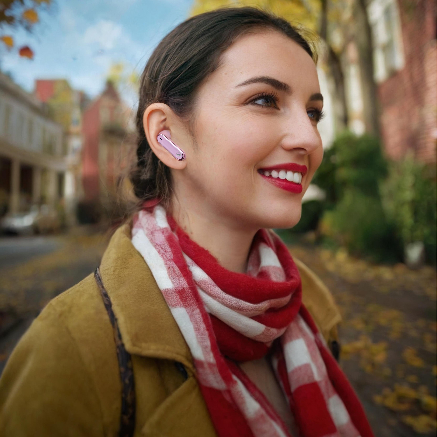 ClearCall In-Ear Bluetooth Wireless Noise Cancelling Waterproof Earbuds