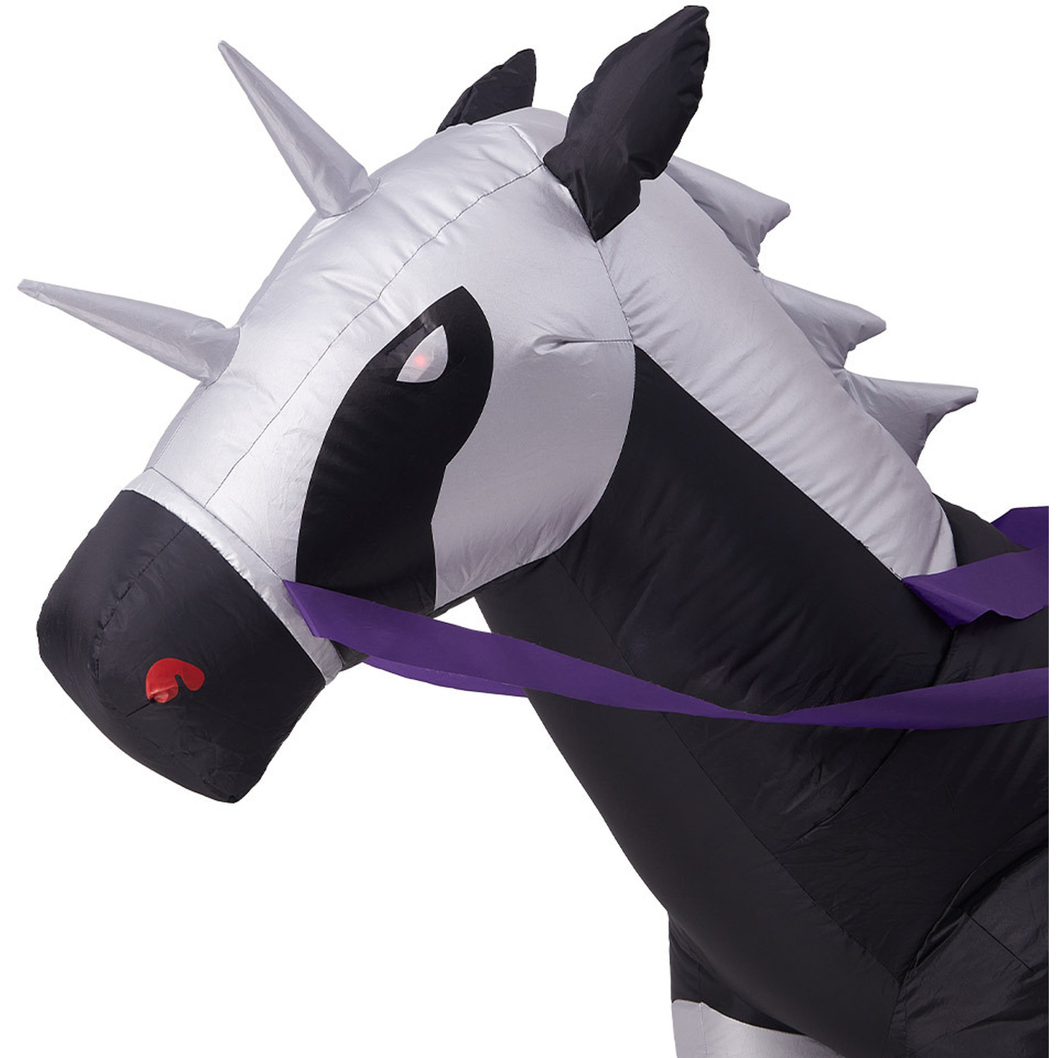Inflatable Halloween Grim Reaper Carriage with Build-In LED