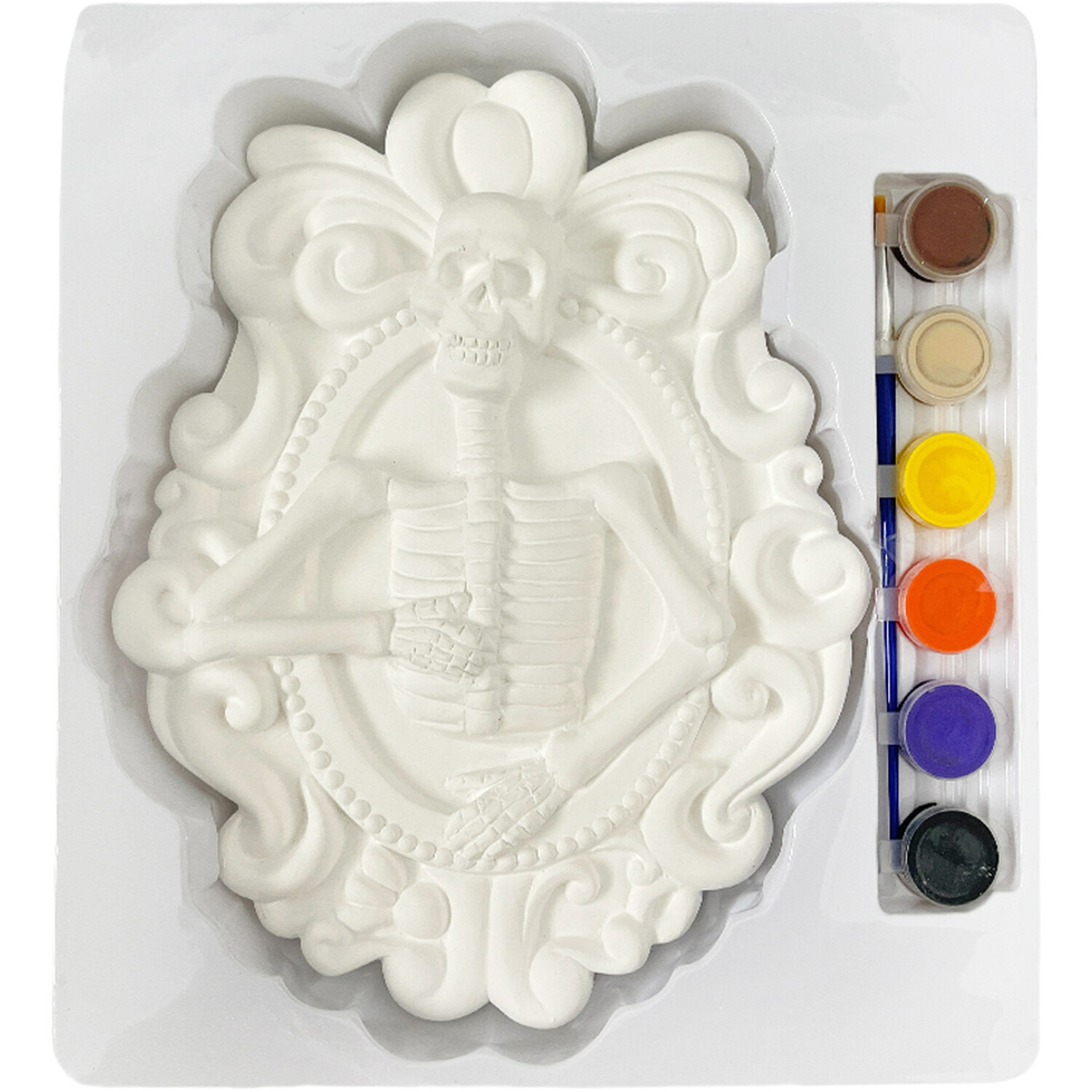 Paint Your Own Skeleton Ornament