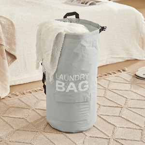 Livingandhome Laundry Backpack Bag with Straps