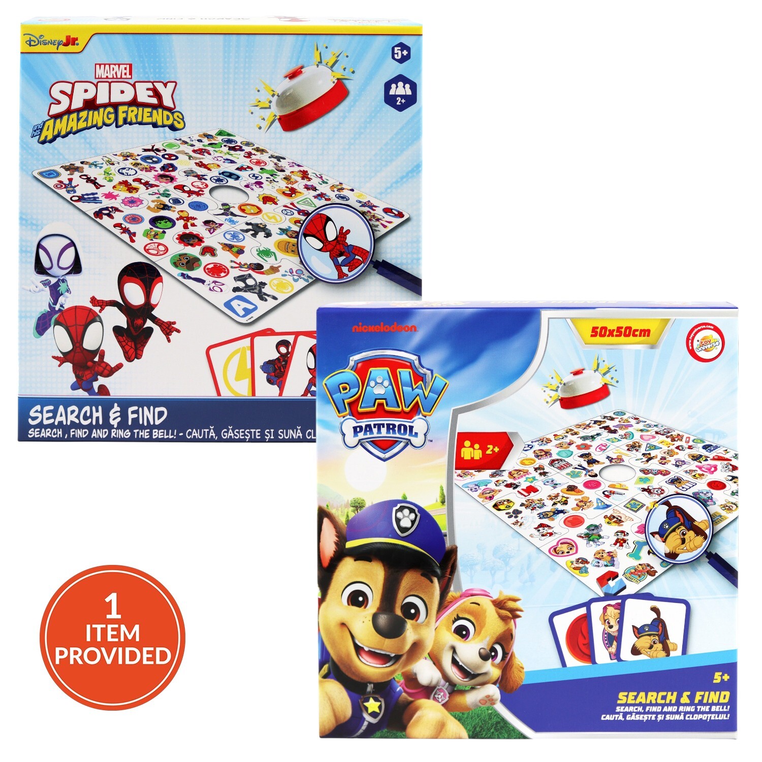 Search and Find Card Game