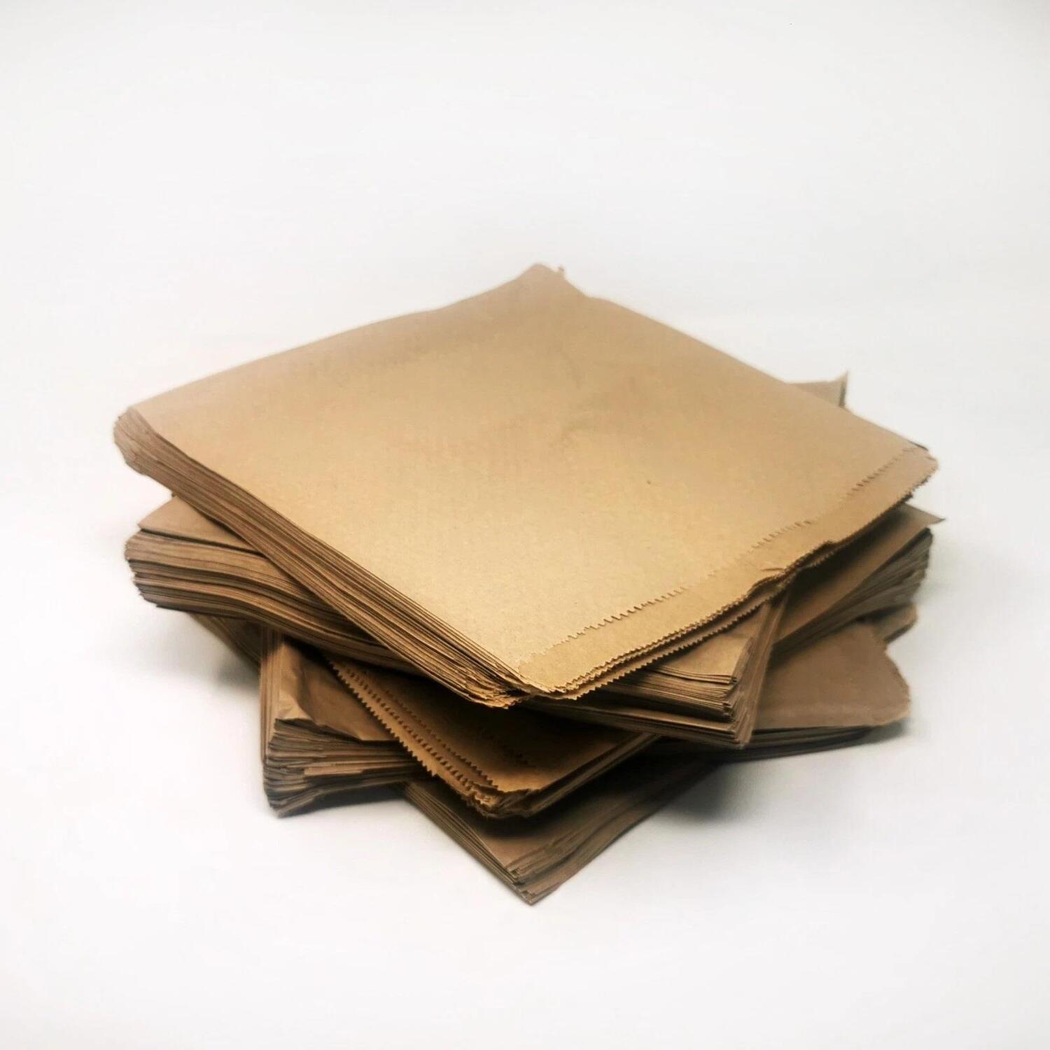 8 inch Kraft Paper Bag Sandwiches Takeaway Bag x 1000
