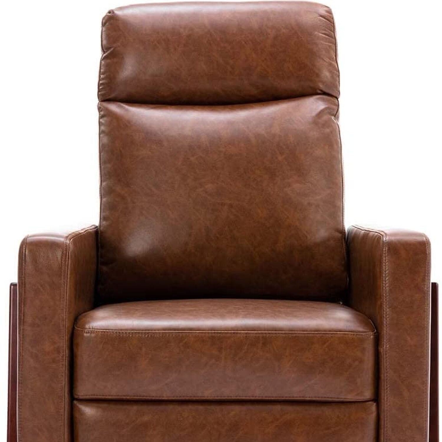 Riley Push Back Air Leather Modern Recliner Chair