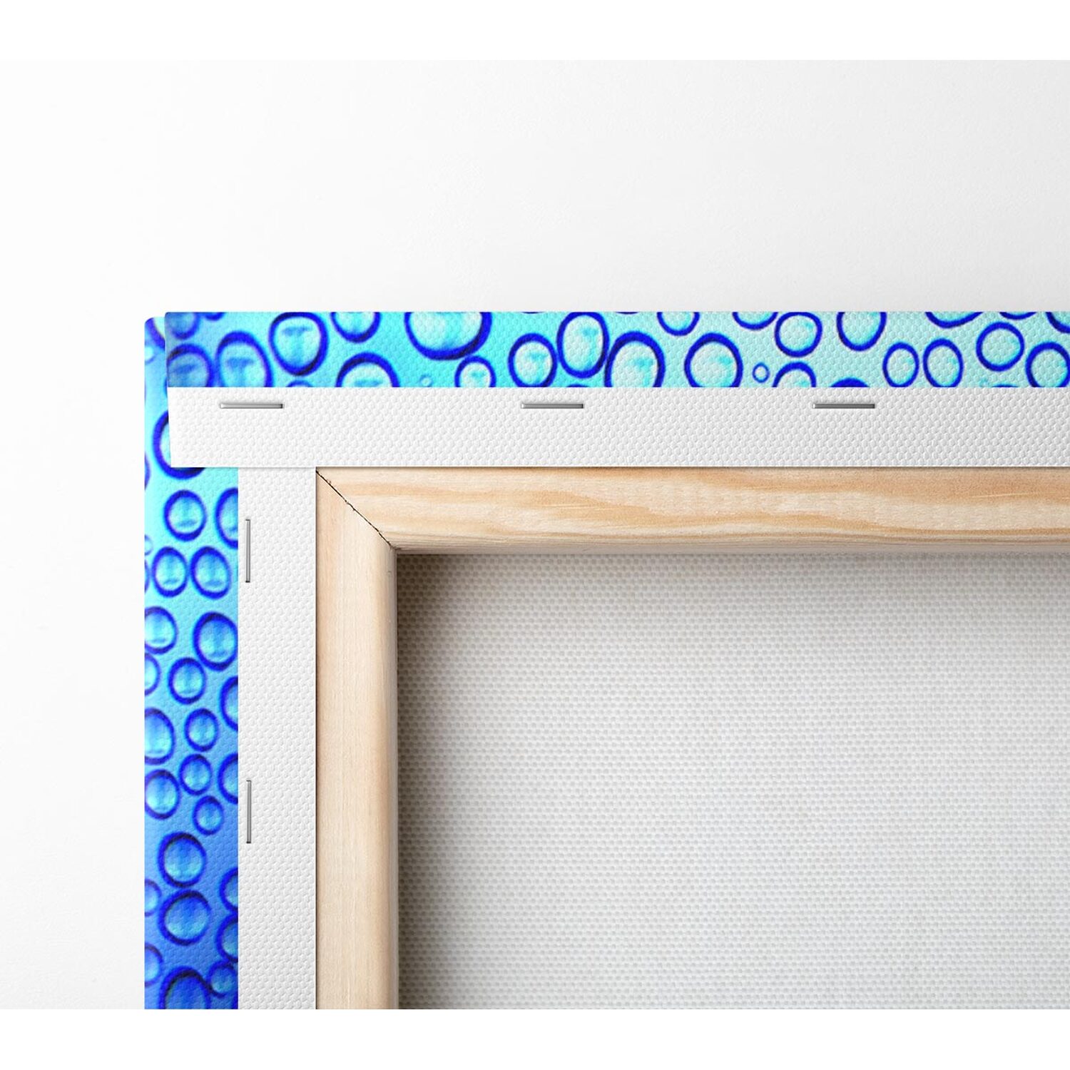 Water Drop Pattern Canvas Print Wall Art