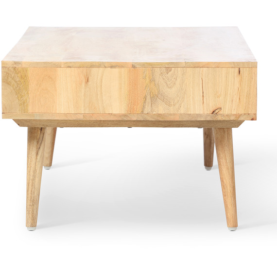 Manhattan Natural Coffee Table Mango Wood Rattan