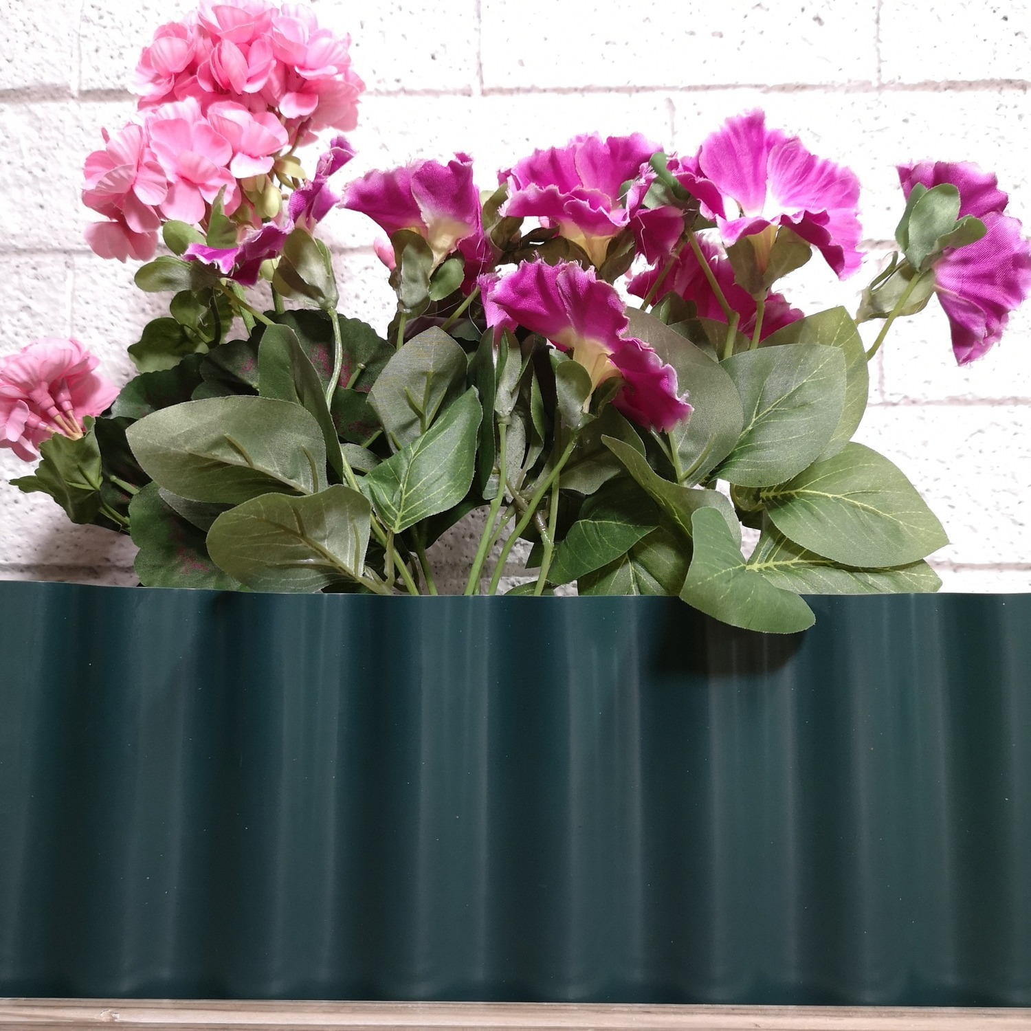 Large Plastic Corrugated Lawn Garden Edging Border