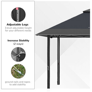 4 x 4m Outdoor Pop Up Canopy