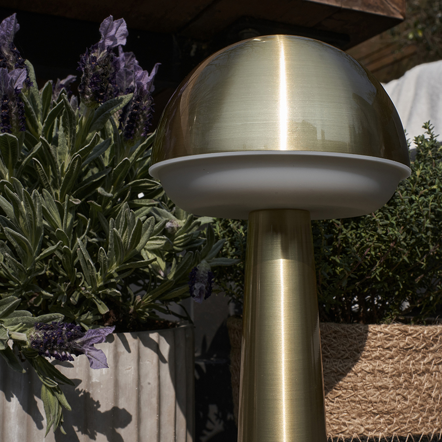 Troy Outdoor Touch Table Lamps - Set of 3