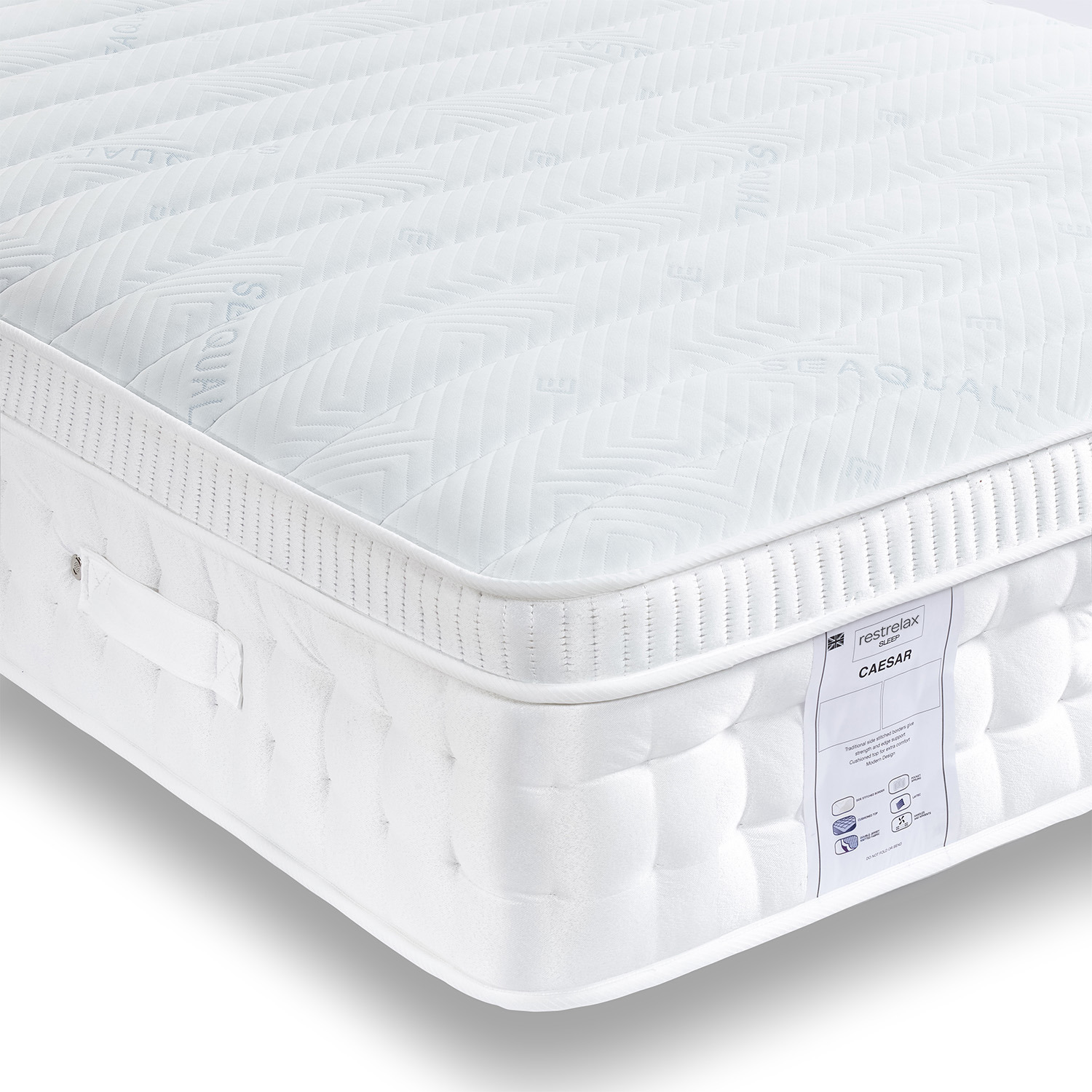 Caesar 1500 Pocket Sprung Box Top Mattress
