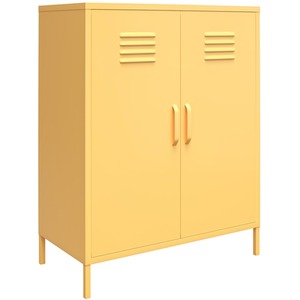 Cache metal locker with 2 doors