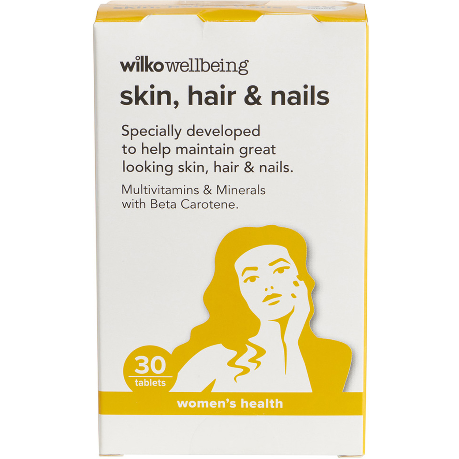 Pack of 30 Skin, Hair, and Nails Tablets