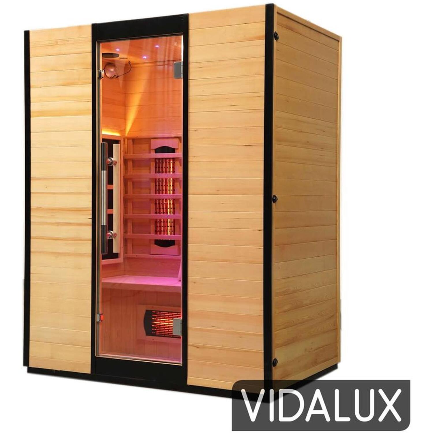 Vidalux Platinum Full Spectrum Sauna With Complete Heat