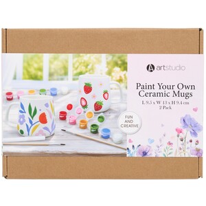 Paint Your Own Ceramic Mug Kit