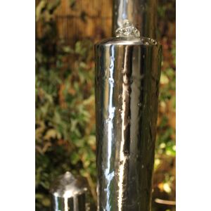 1.37m Stainless Steel Tube Mains Powered Water Feature