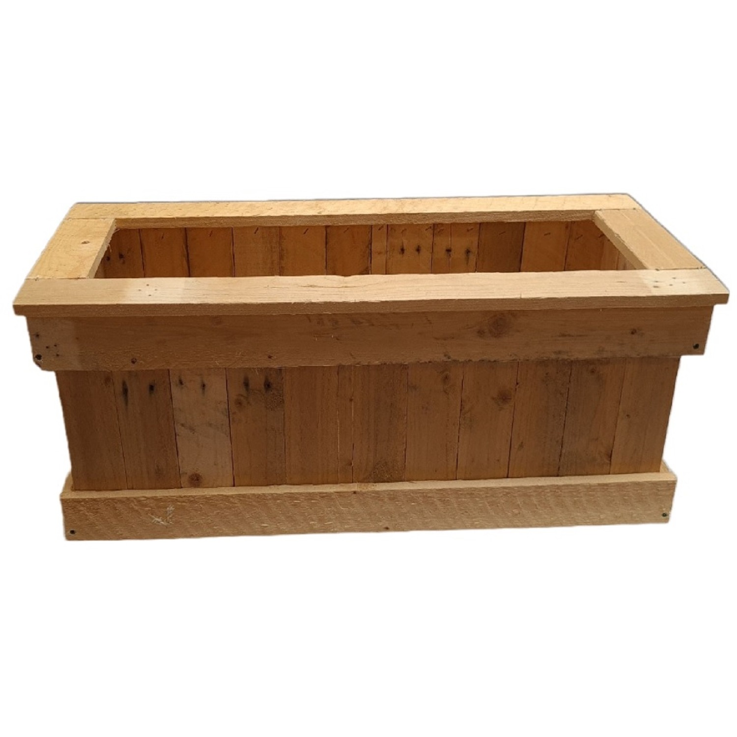 Garden Planter Made from RECYCLED WOOD LARGE 90 CM