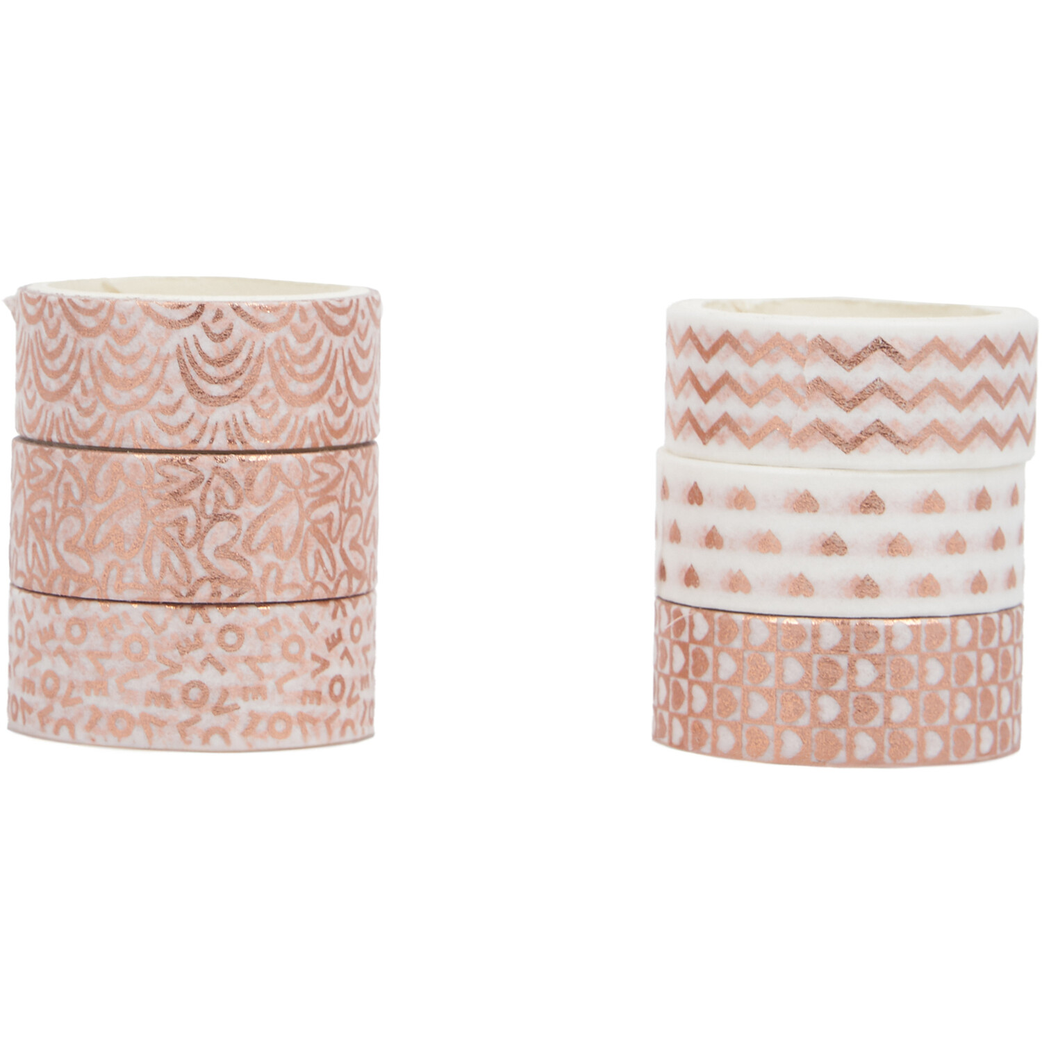 Pack of 6 Wedding Washi Tapes