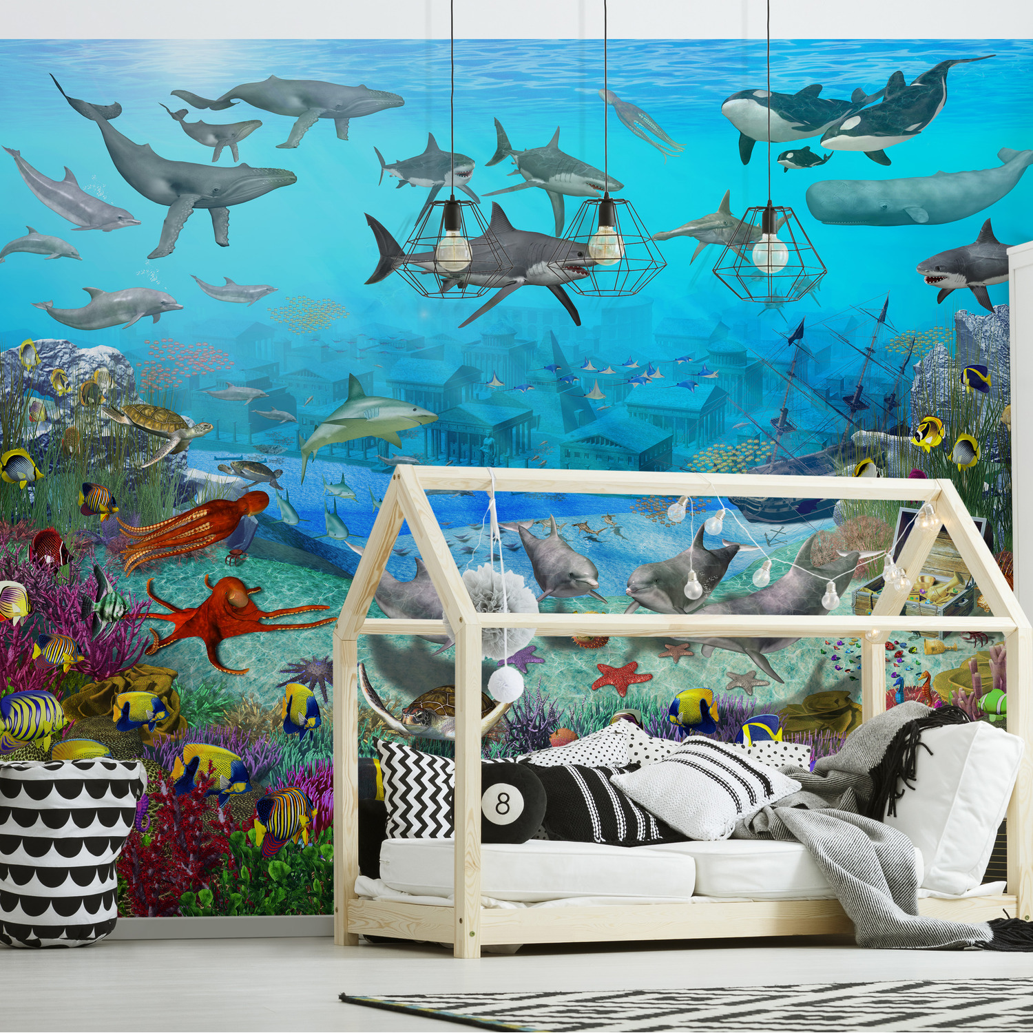 Sea Adventure Wallpaper Mural