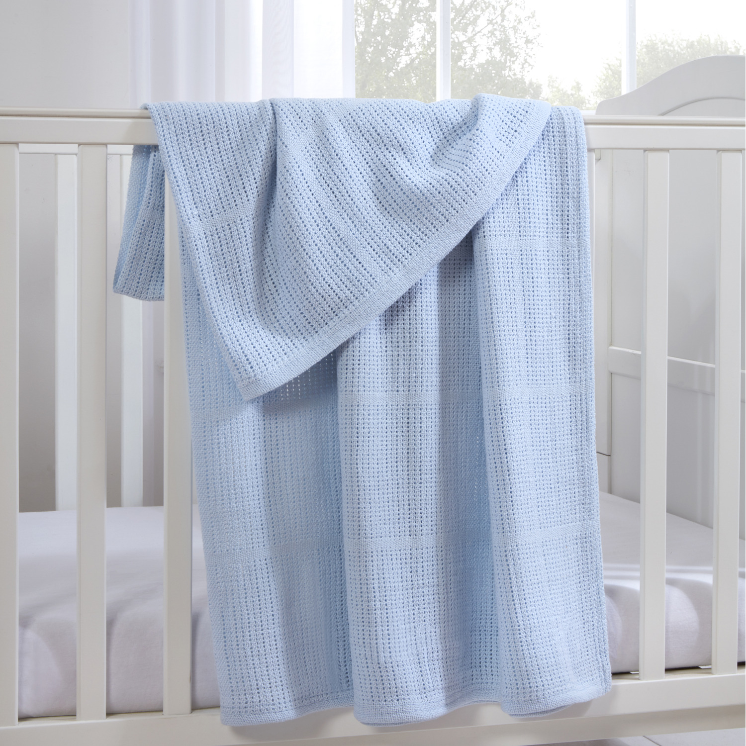 CDL Baby Cotton Cellular Blanket