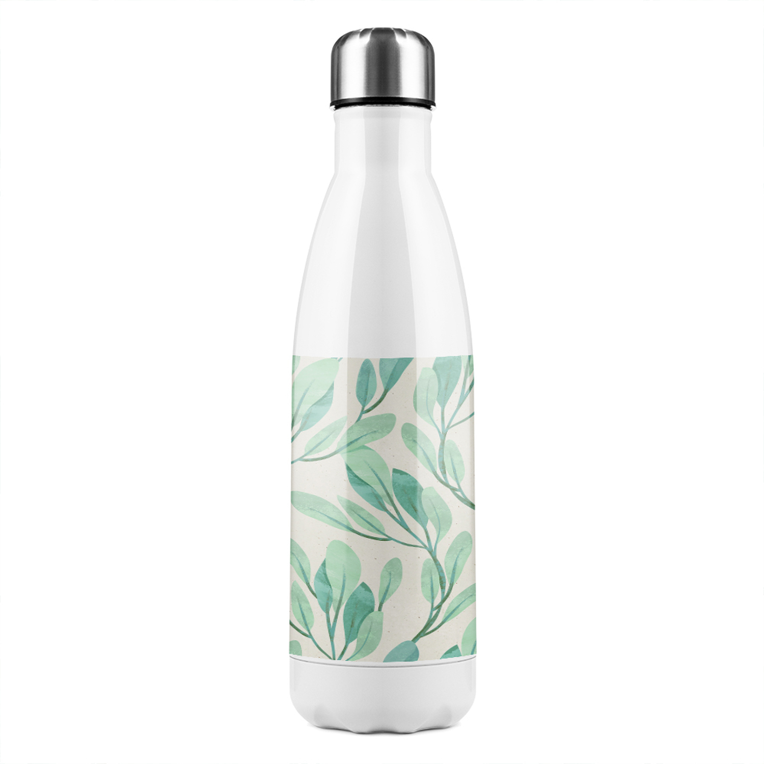 Watercolor Botanical Stainless Steel Bottle