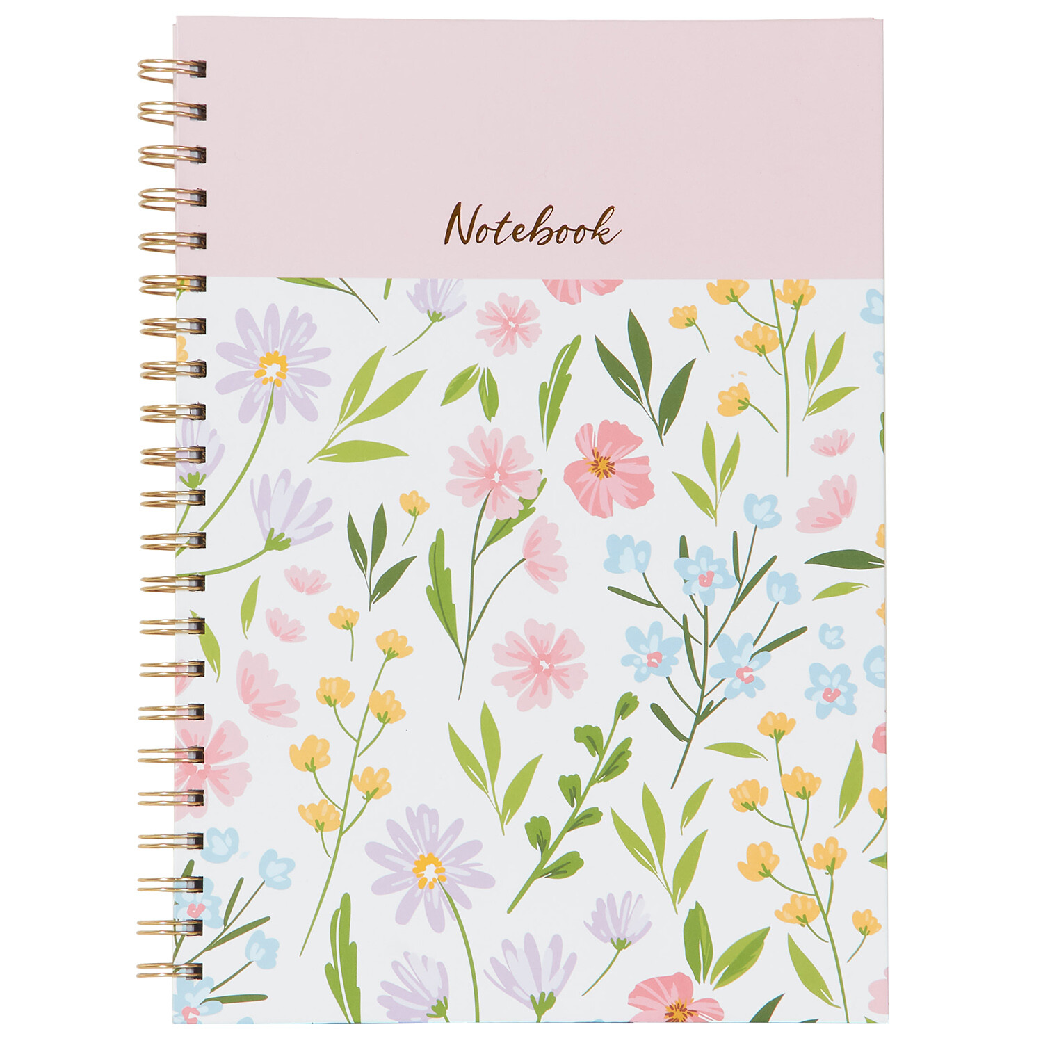Floral Bloom A4 Notebook