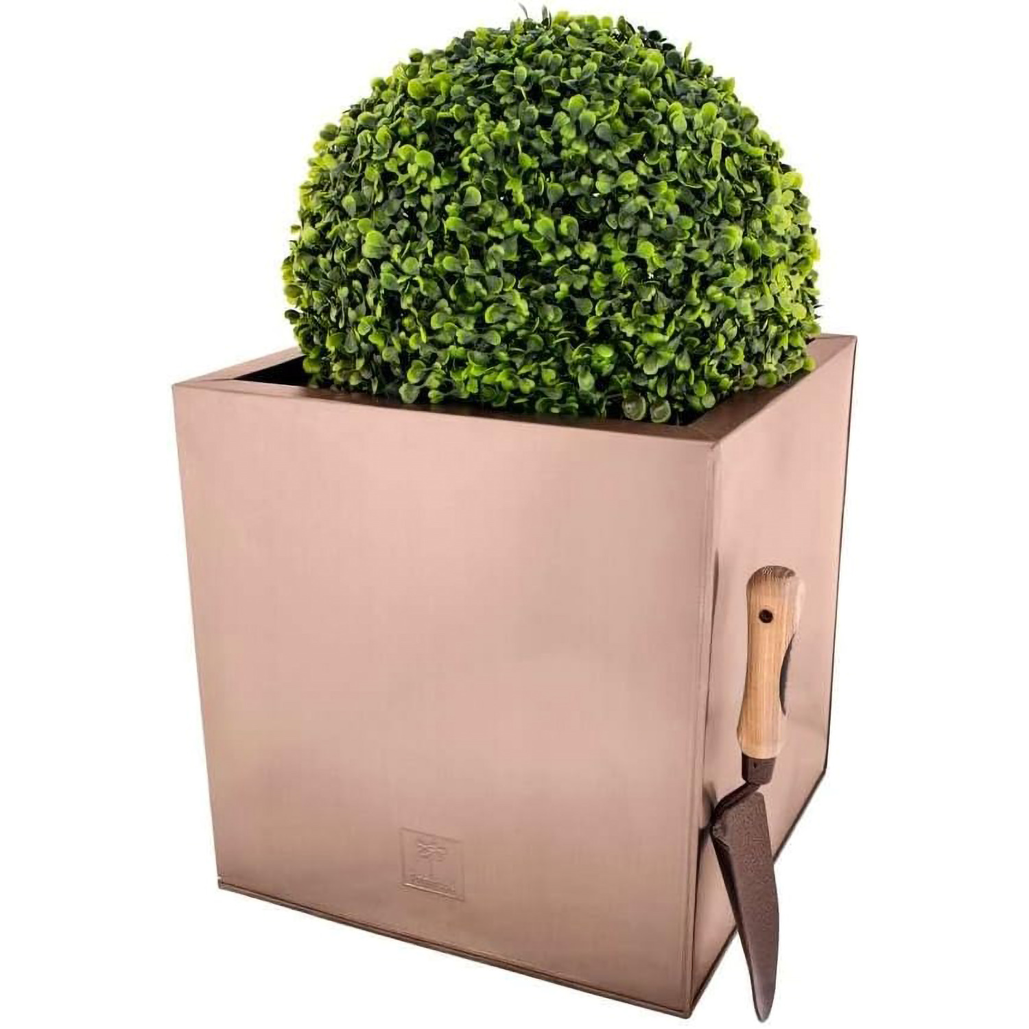 Frost and Rust-Resistant Zinc Cube Planter