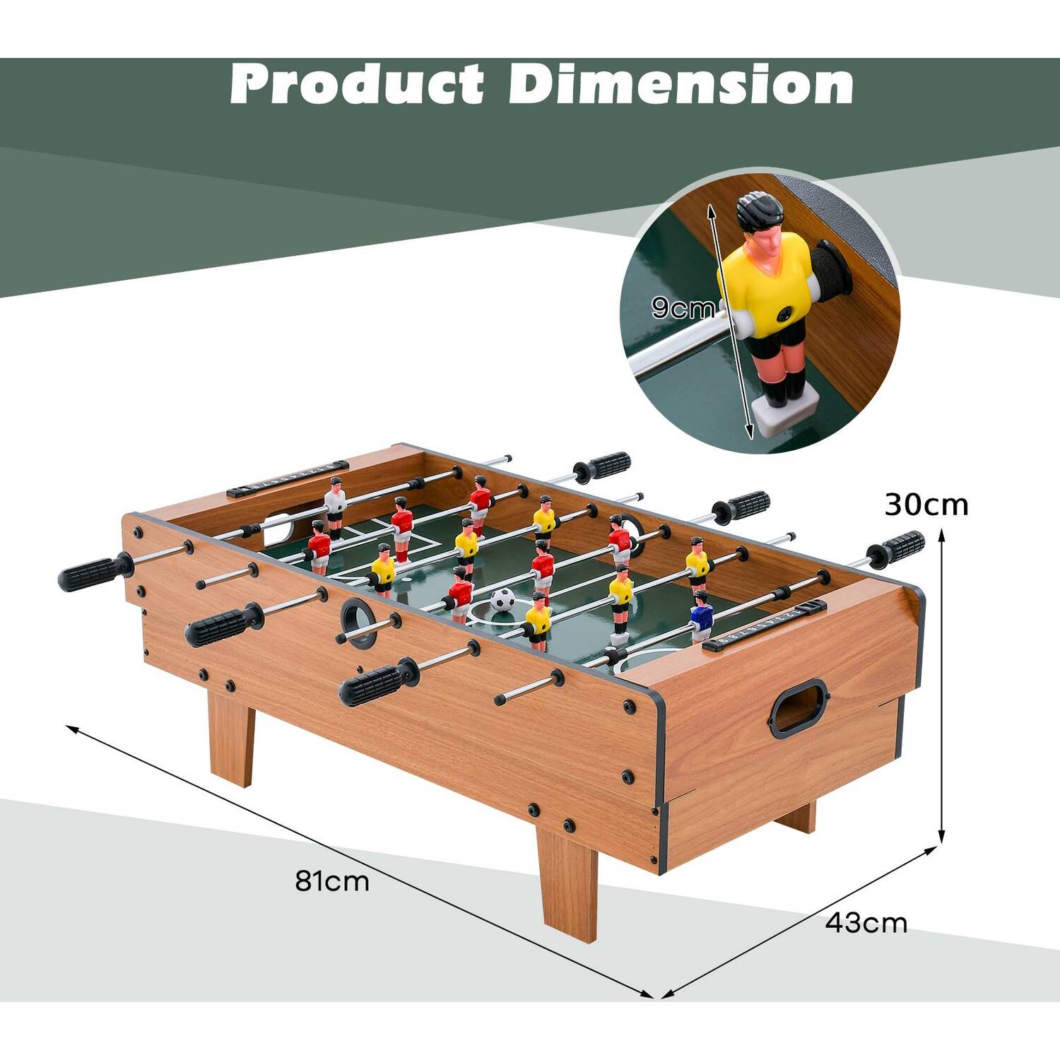 4 in 1 Combo Game Table Set Foosball Table