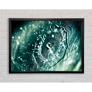 Water Splash Drop Framed Print Abstract Prints