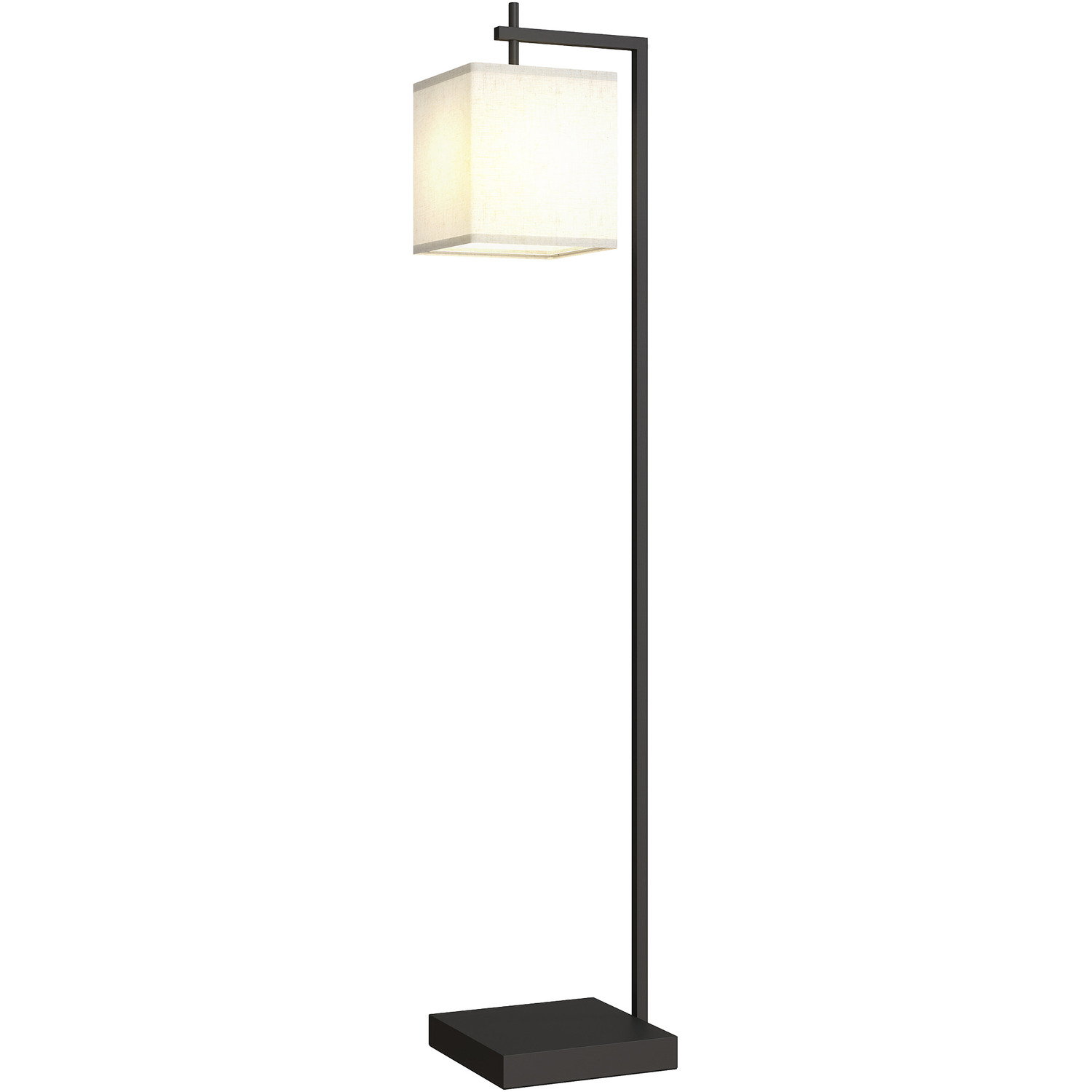 HOMCOM Modern Floor Lamp for Living Room with 10 Brightness Levels