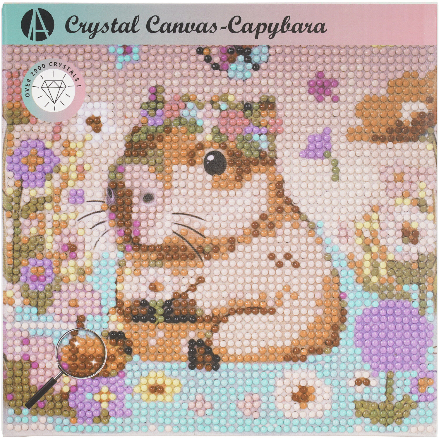 Capybara Crystal Canvas Kit