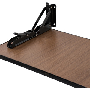 Wall-mounted Folding Table with Iron Brackets