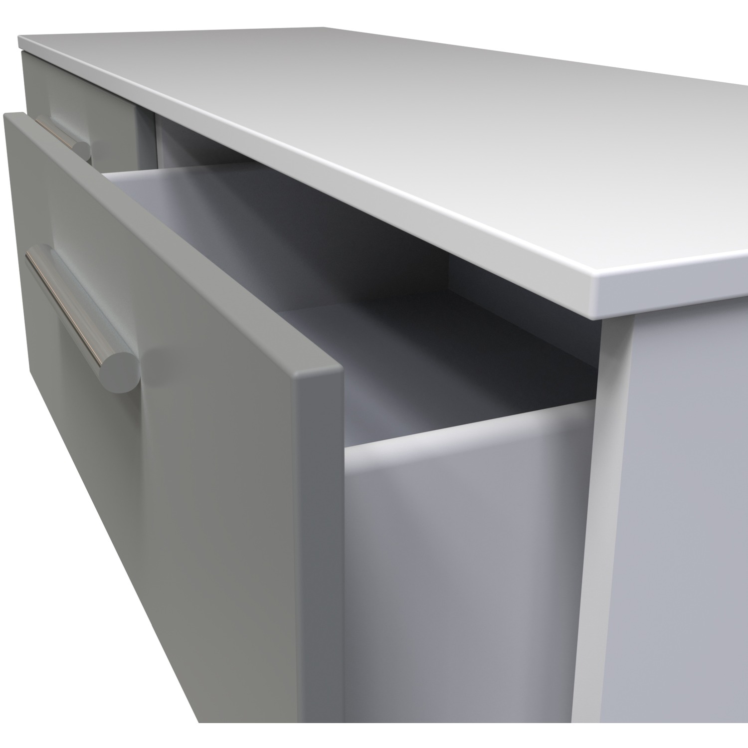 Contrast Ready Assembled 4 Drawer Bed Box