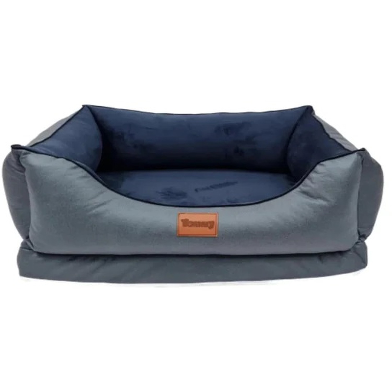 Super Soft Blue Dog Bed