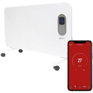 2000W Smart Panel Heater White Pack of Two