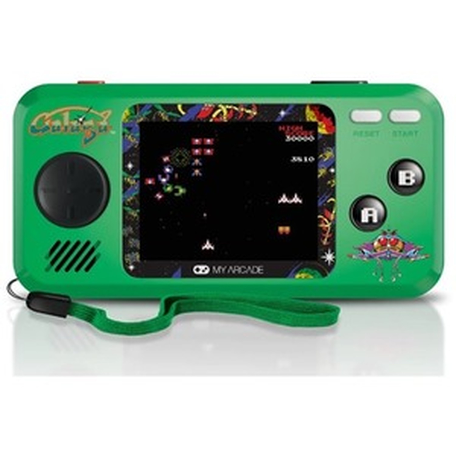 Galaga Pocket Player Portable Gaming System 3 Games In 1