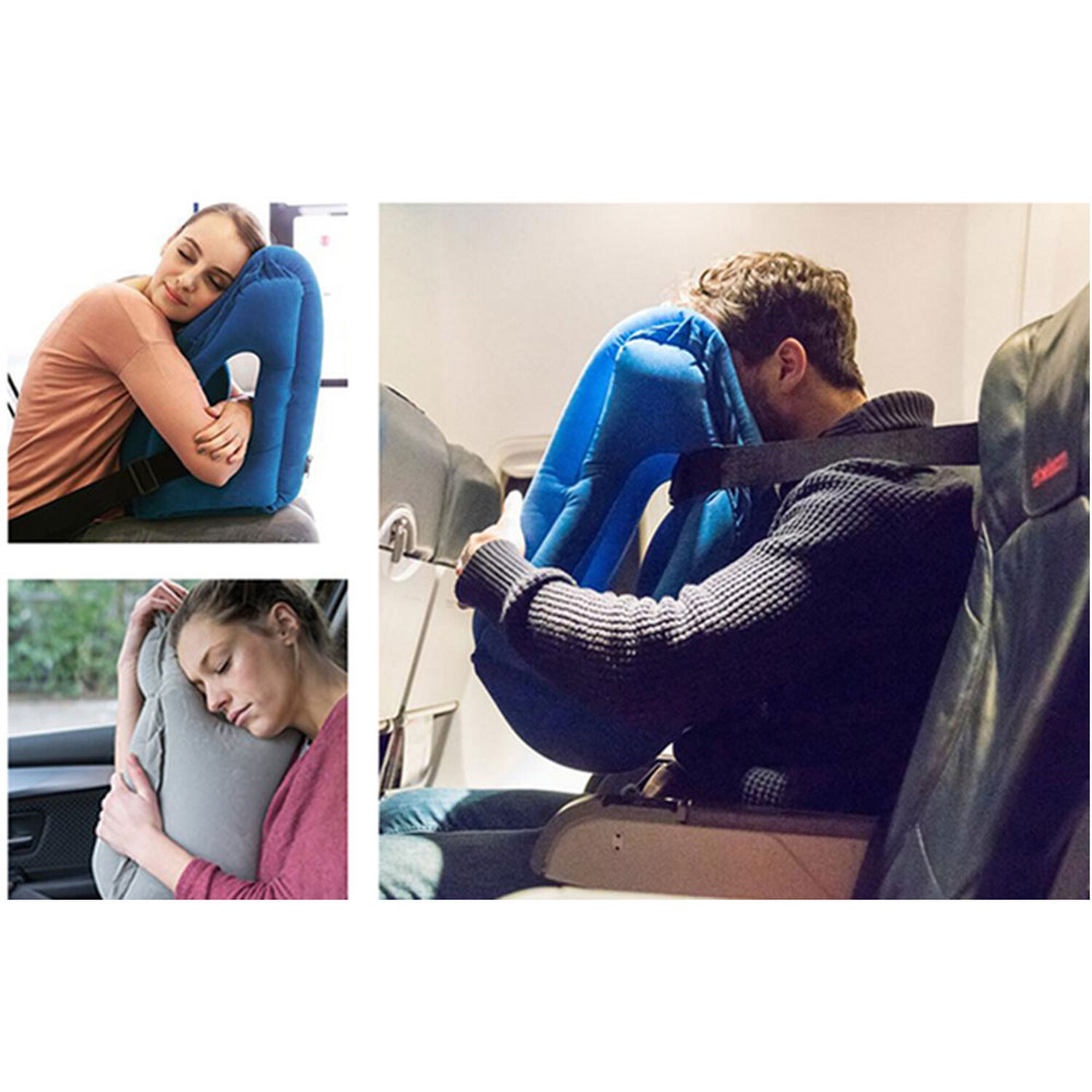 Inflatable Travel Pillow Comfortable Support