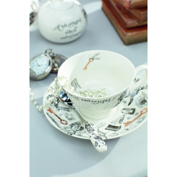 Victoria And Albert Alice In Wonderland Set of 4 Tea Spoons