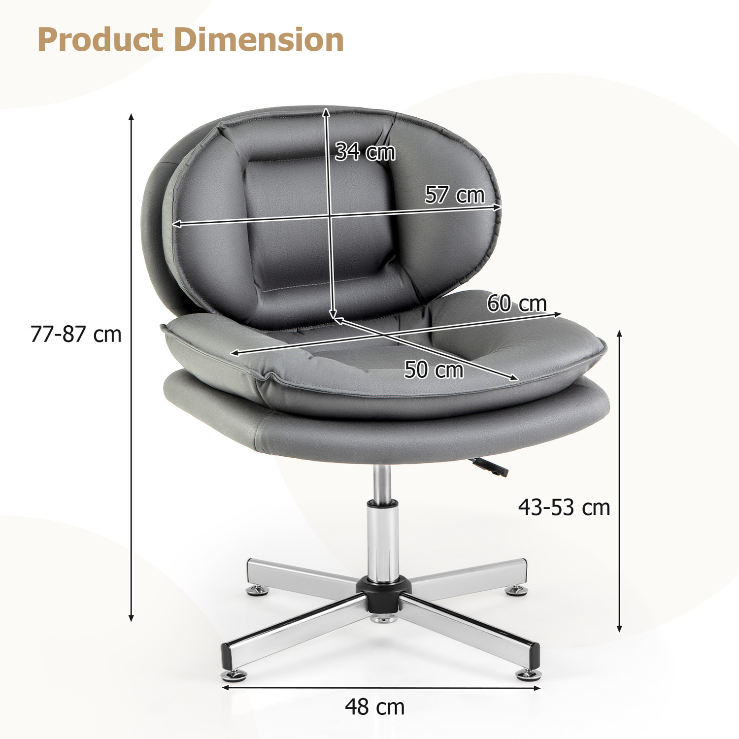 Upholstered Computer Chair