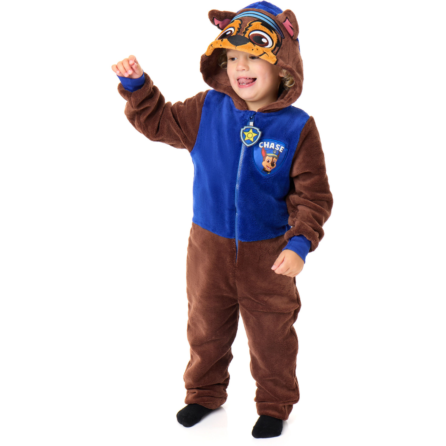 Paw Patrol Chase Applique Face Unisex Kids Onesie