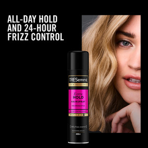 TRESemme 24-Hour Frizz Control Hair Spray, Extra Hold, 400ml