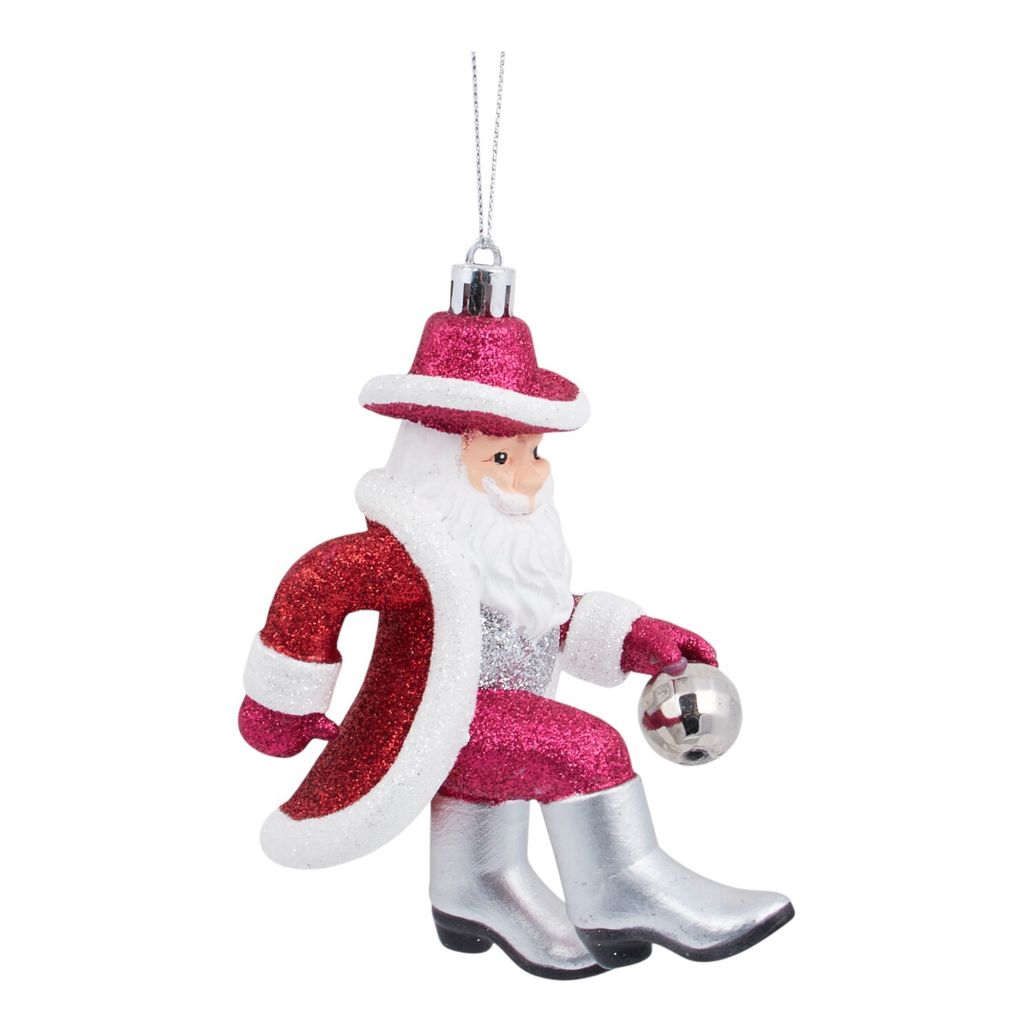 Disco Santa Hanging Decoration