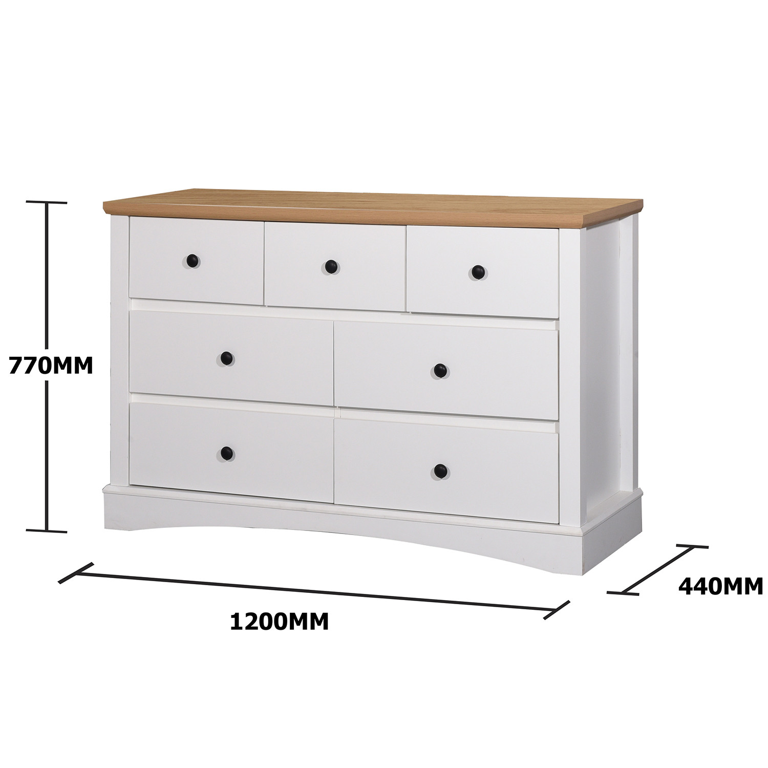 Carden Seven Drawer Chest